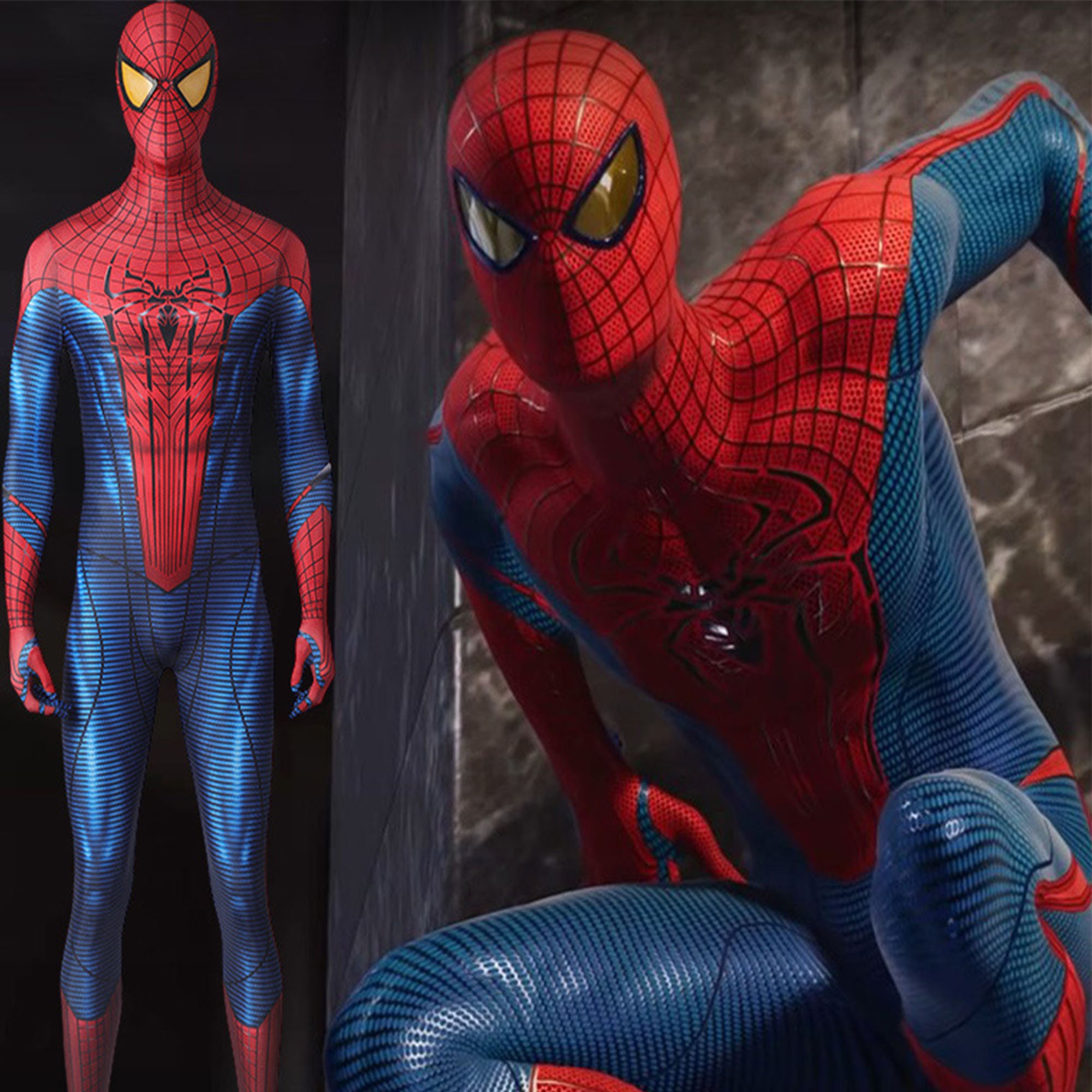 The Amazing Spiderman Suit Amazing Spiderman 1 Cosplay - Etsy Australia