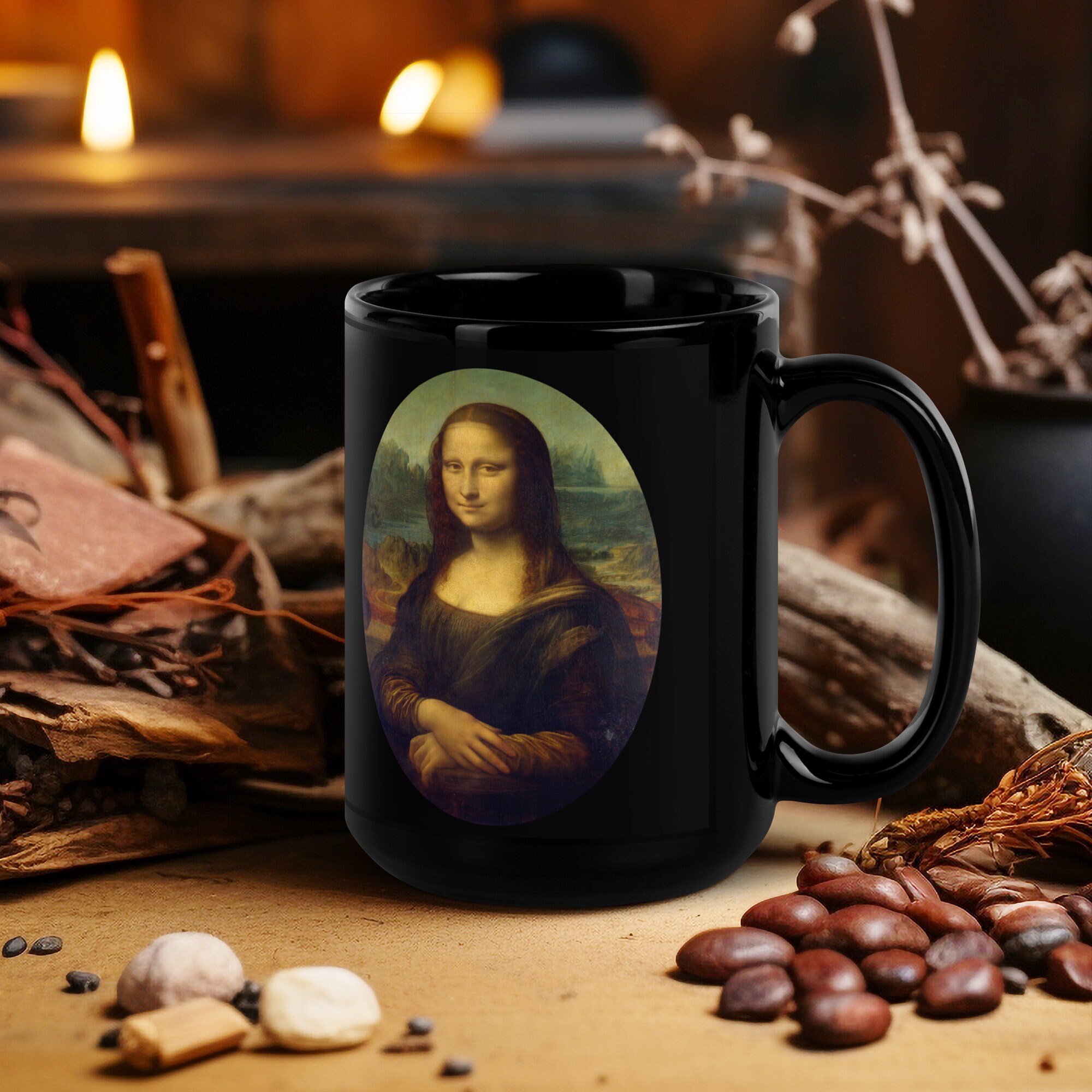 Mug the Mona Lisa by Leonardo Da Vinci - Etsy