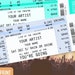 Nostalgic 90s Personalized Concert Ticket to Gift | Fake Concert ...