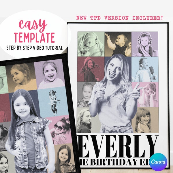 Custom Eras Poster Canva - Etsy