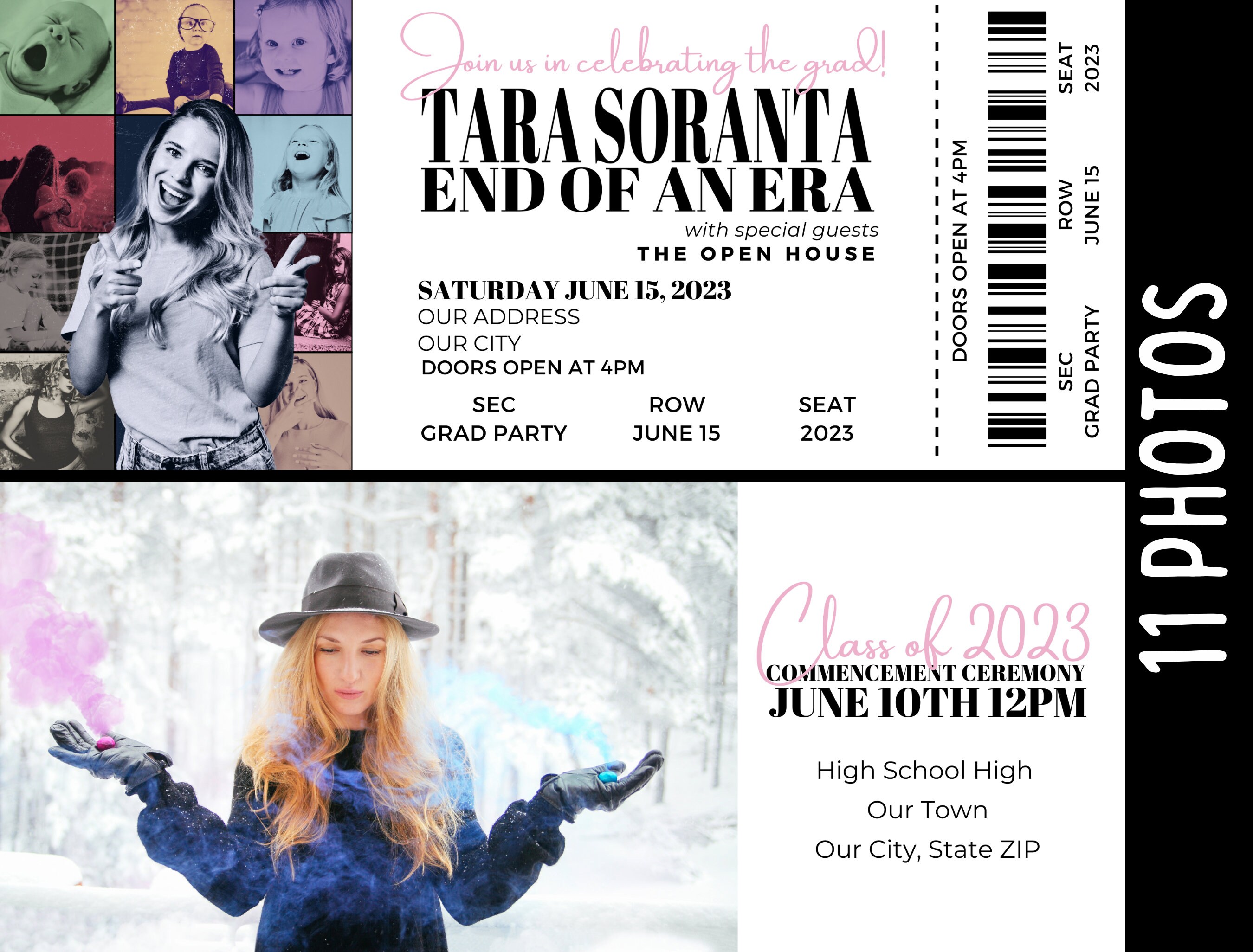 Custom Eras Tour Poster Custom Era Tour Eras Birthday - Etsy