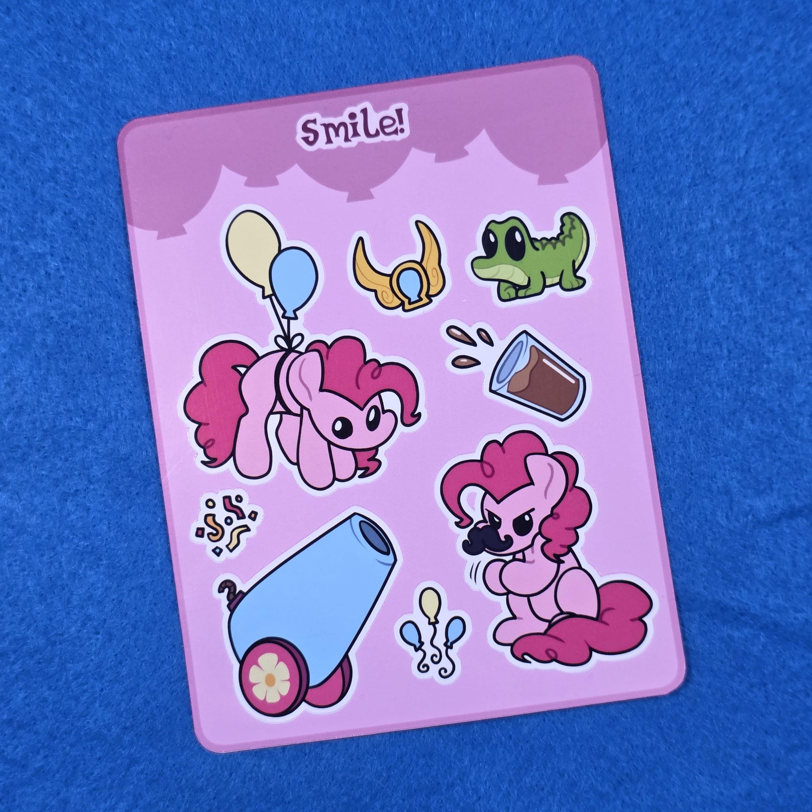 MLP Mini Sticker Sheet: My Little Pony Vinyl Decals - Etsy