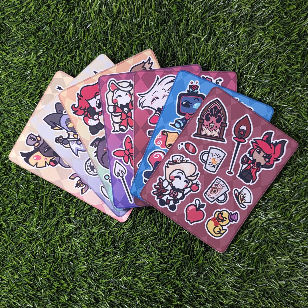 Hazbin Hotel Mini Sticker Sheet: Hazbin Hotel Vinyl Decals - Etsy