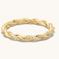 14K Gold Cylinder Bar Ring, Vertical Line Ring, Baguette T Bar ...