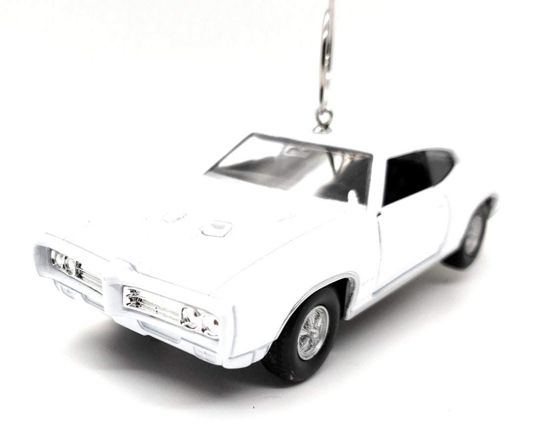 1969 Pontiac GTO Large Custom Christmas Ornament 1:34 Diecast White - Etsy