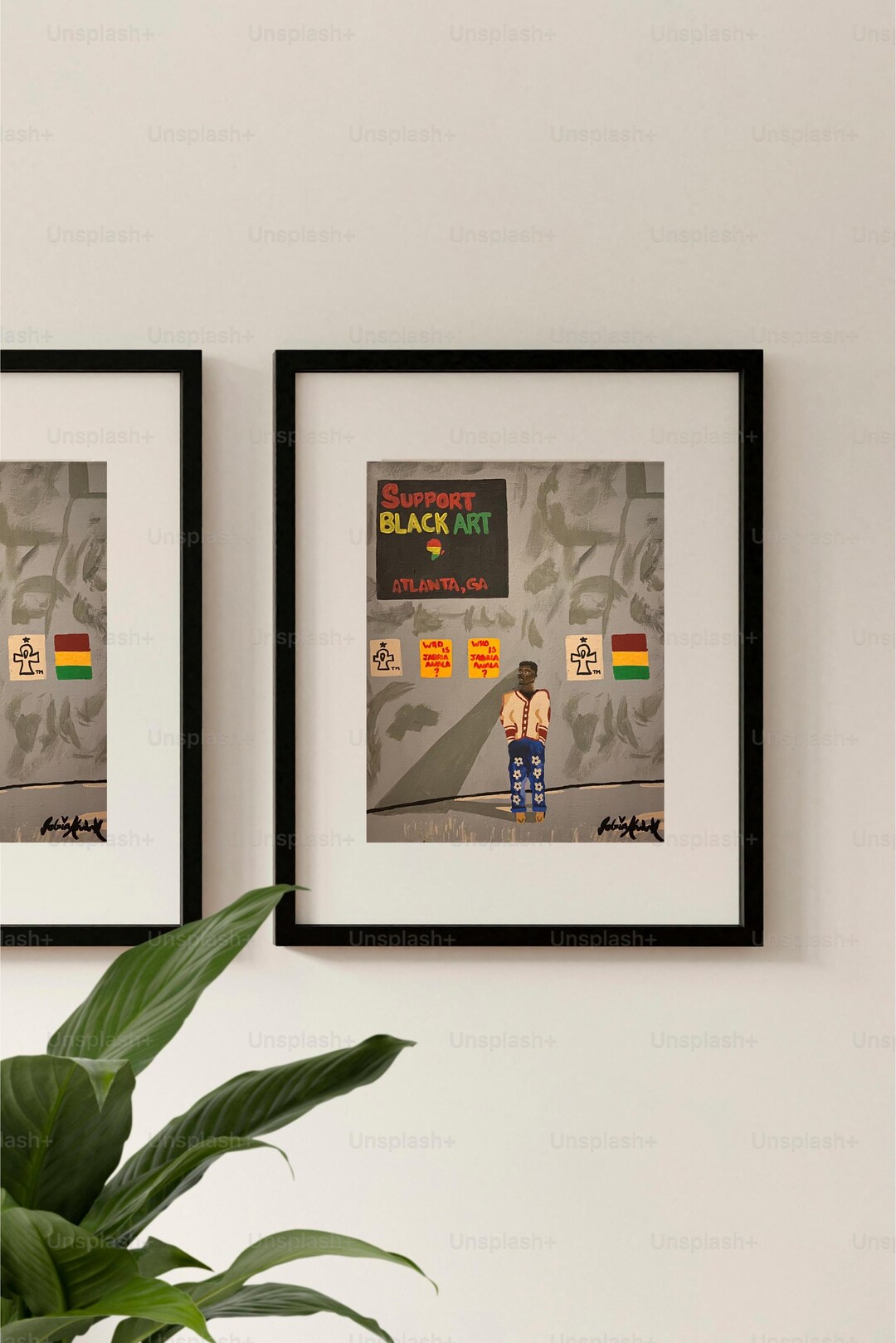 Support Black Art PRINT - Etsy