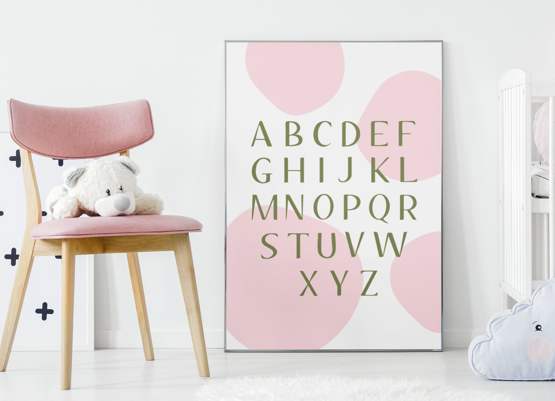 ABC Poster | Kids Educational Poster | Alphabet Digital Download ...