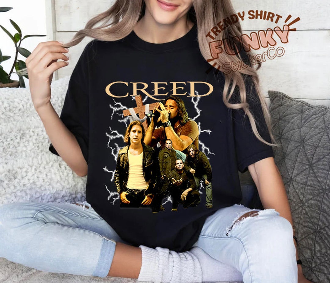 Vintage Creed Band Shirt Creed Rock Band Sweatshirt Creed - Etsy
