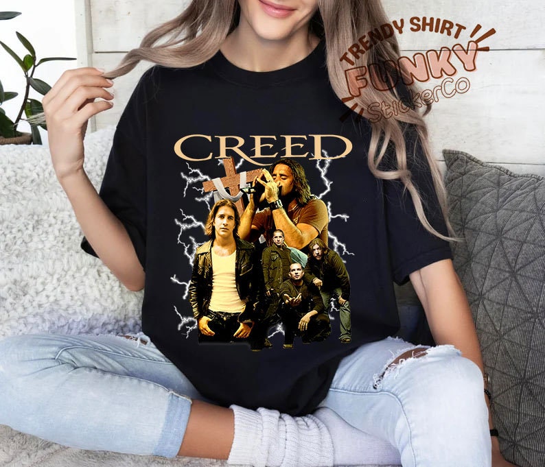 Vintage Creed Band Shirt Creed Rock Band Sweatshirt Creed - Etsy