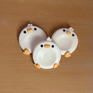 Duck Worry Stone - Handmade With Polymer Clay, This Pocket-sized Thumb ...