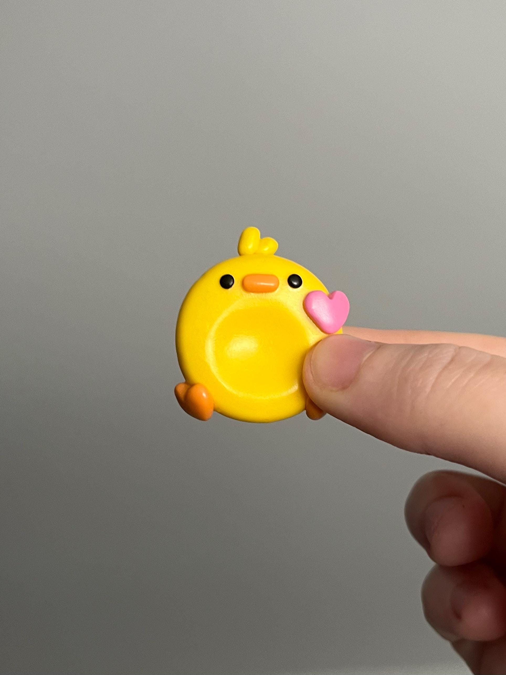 Duck Worry Stone - Handmade With Polymer Clay, This Pocket-sized Thumb ...
