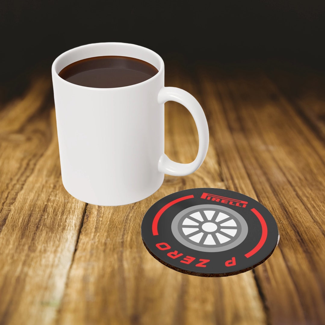 F1 Tire Coaster, F1 Merch, Red Coaster, Formula 1, F1 Gifts, Christmas ...