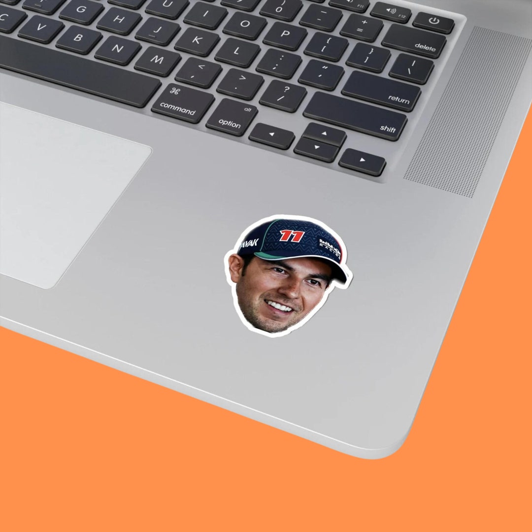 Sergio Perez Sticker / Checo / F1 / F1 Merch / F1 Gifts / F1 Stickers ...