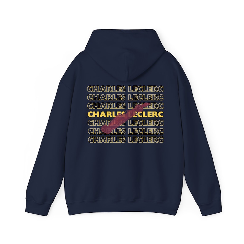 Charles Leclerc Hoodie, Modern and Minimal Design, F1 Hoodies, F1 Merch ...
