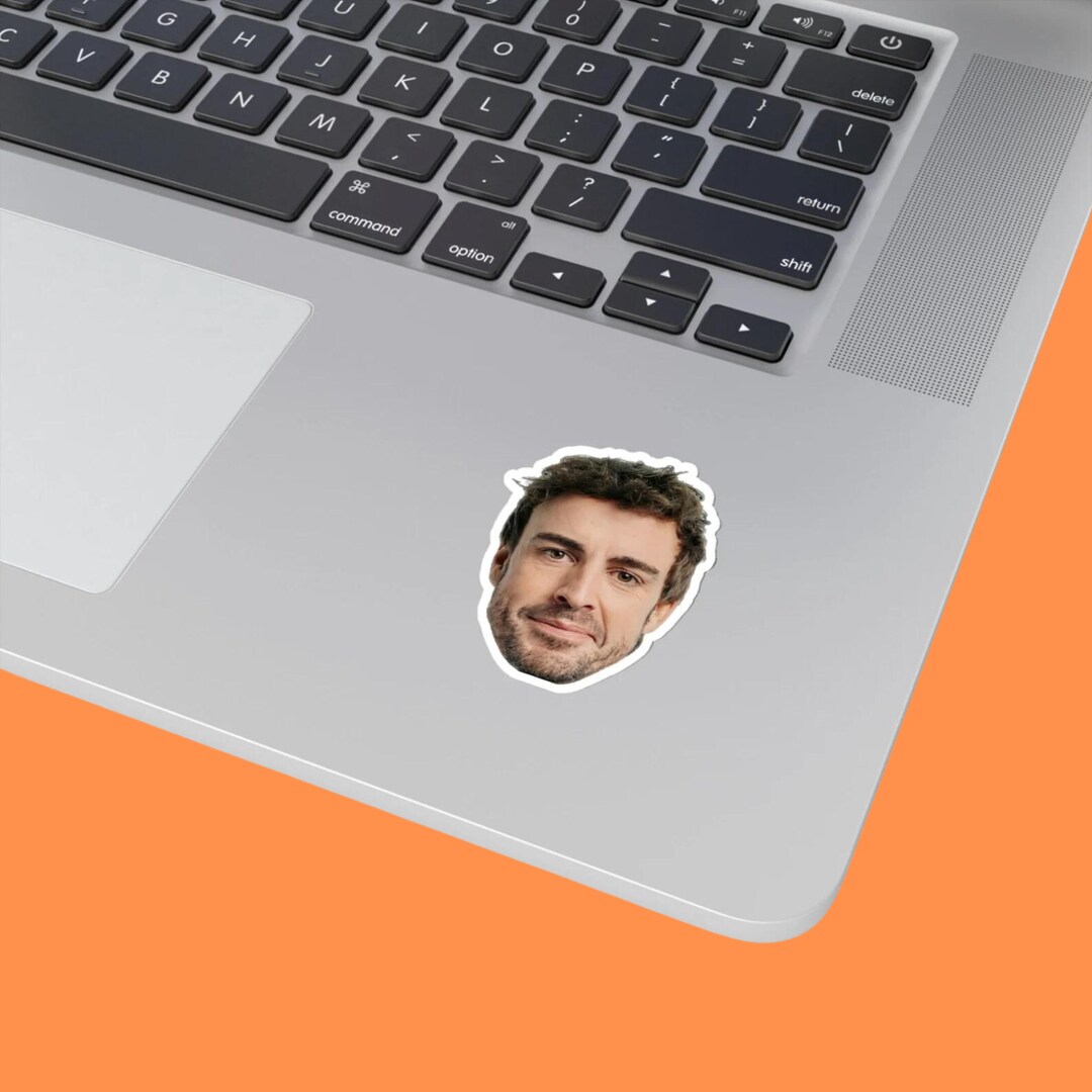 Fernando Alonso Sticker / F1 / F1 Merch / F1 Gifts / F1 Stickers ...