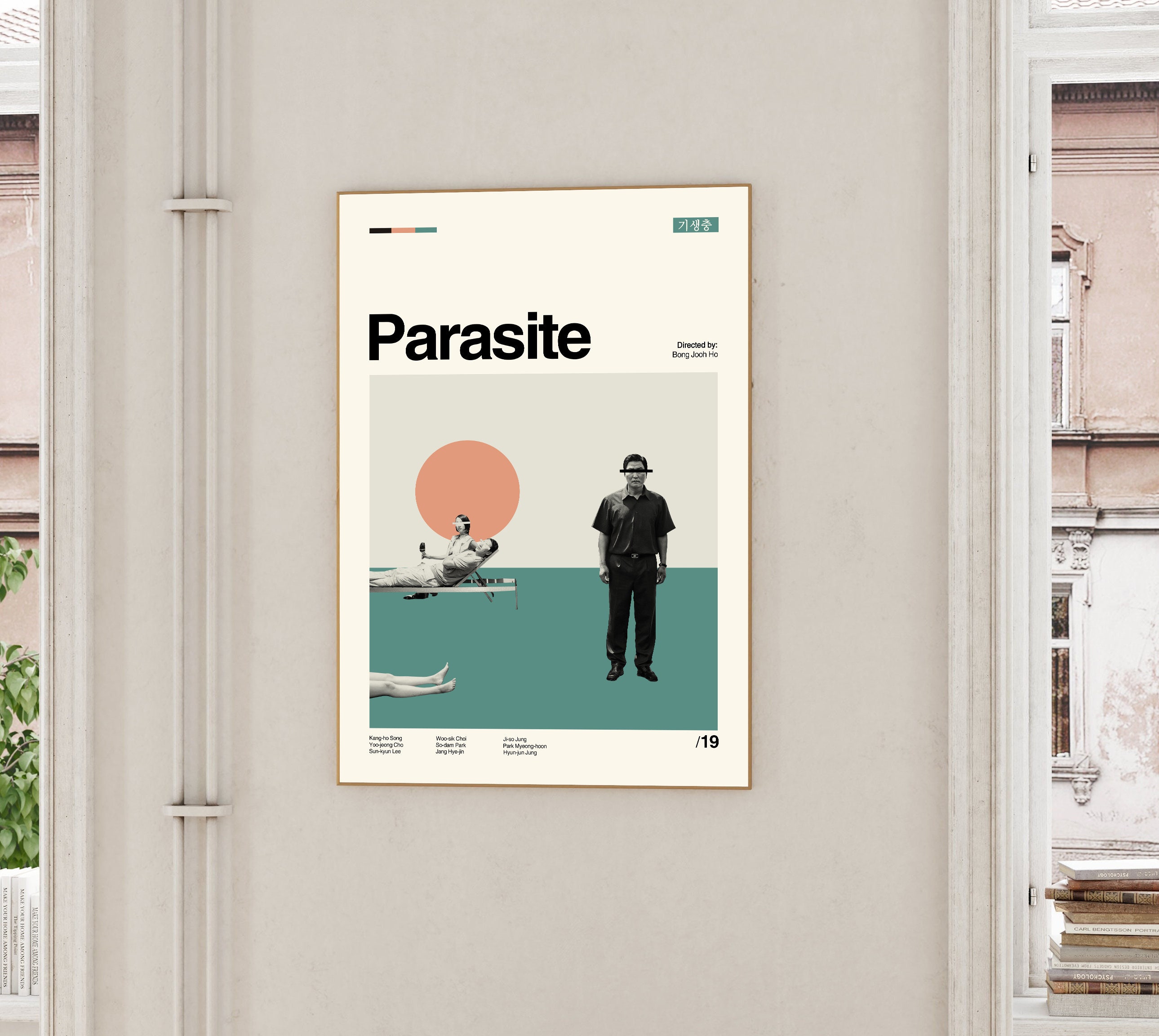 Parasite Movie Poster, Parasite Poster, Midcentury Art, Vintage Poster ...