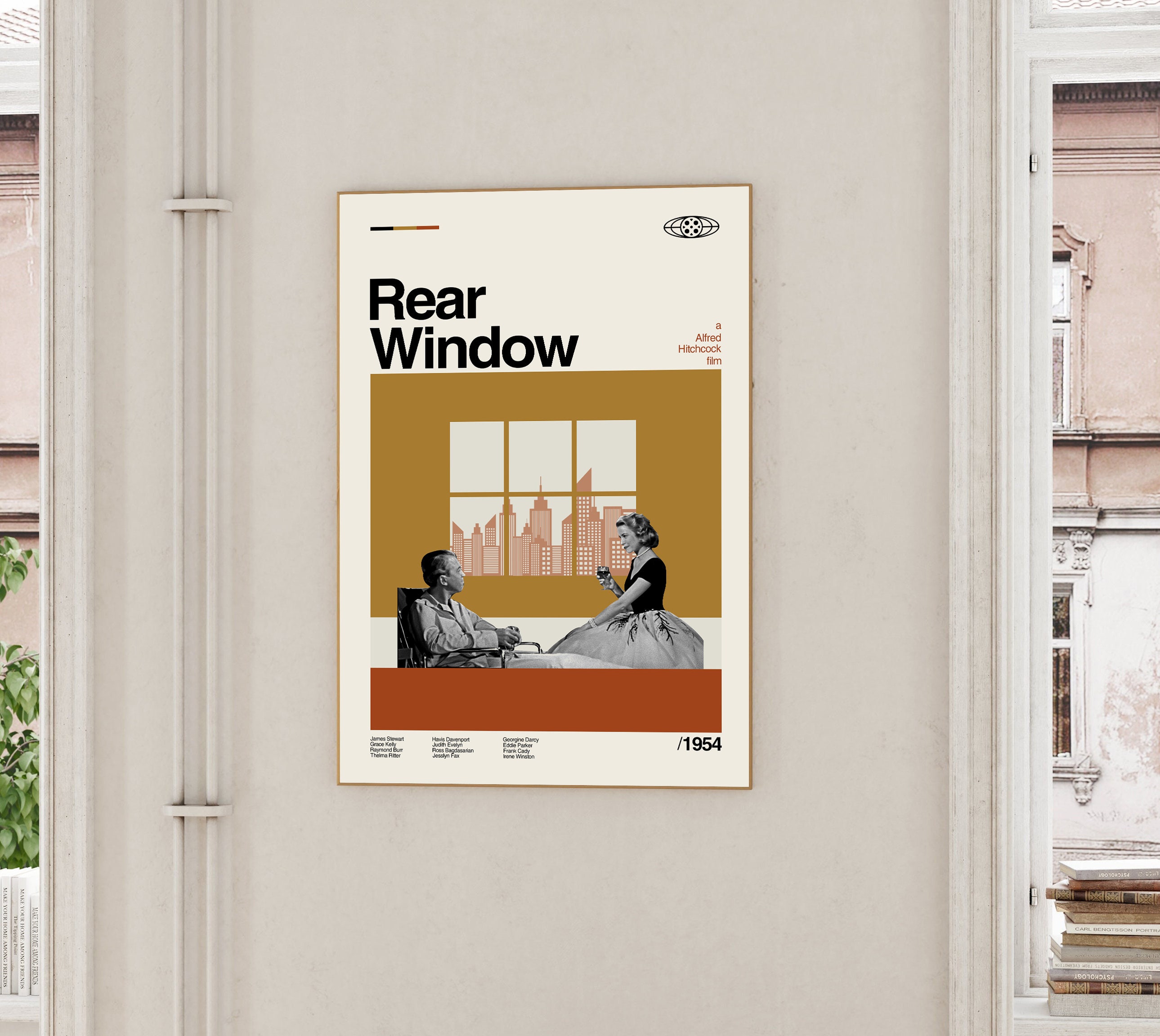 Rear Window Poster Rear Window Print Custom Poster Movie - Etsy
