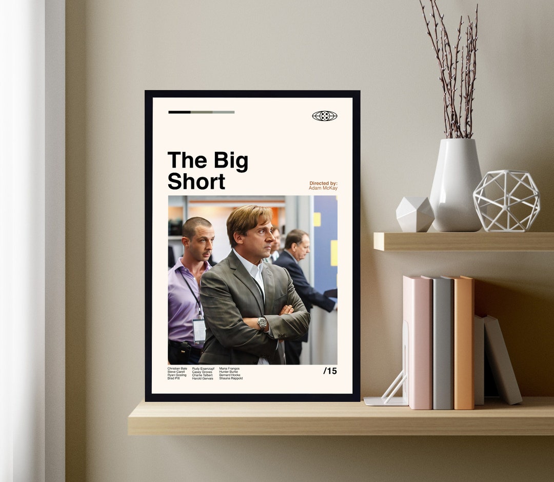The Big Short Movie Poster, the Big Short Print, Minimalist Poster ...