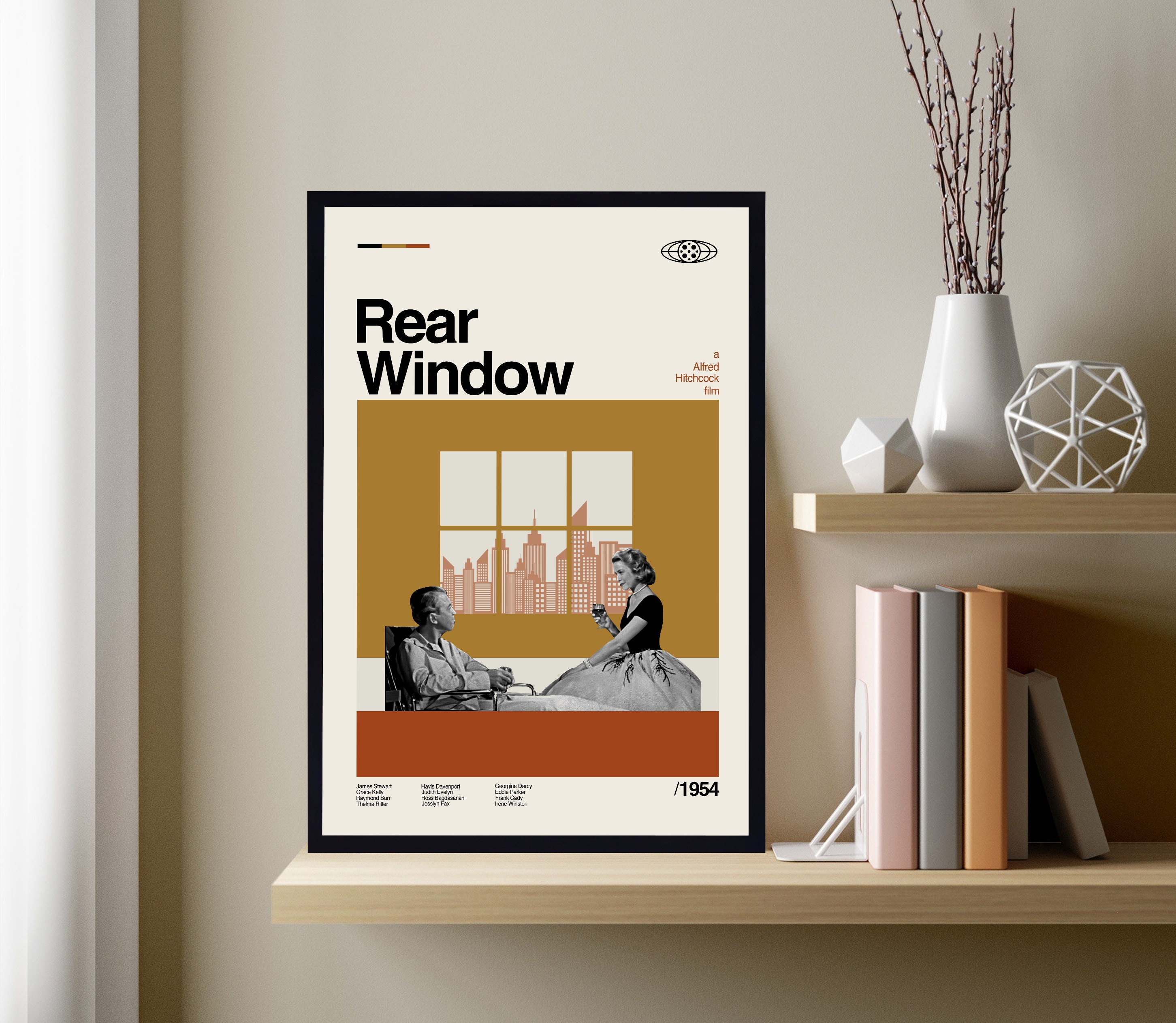 Rear Window Poster Rear Window Print Custom Poster Movie - Etsy