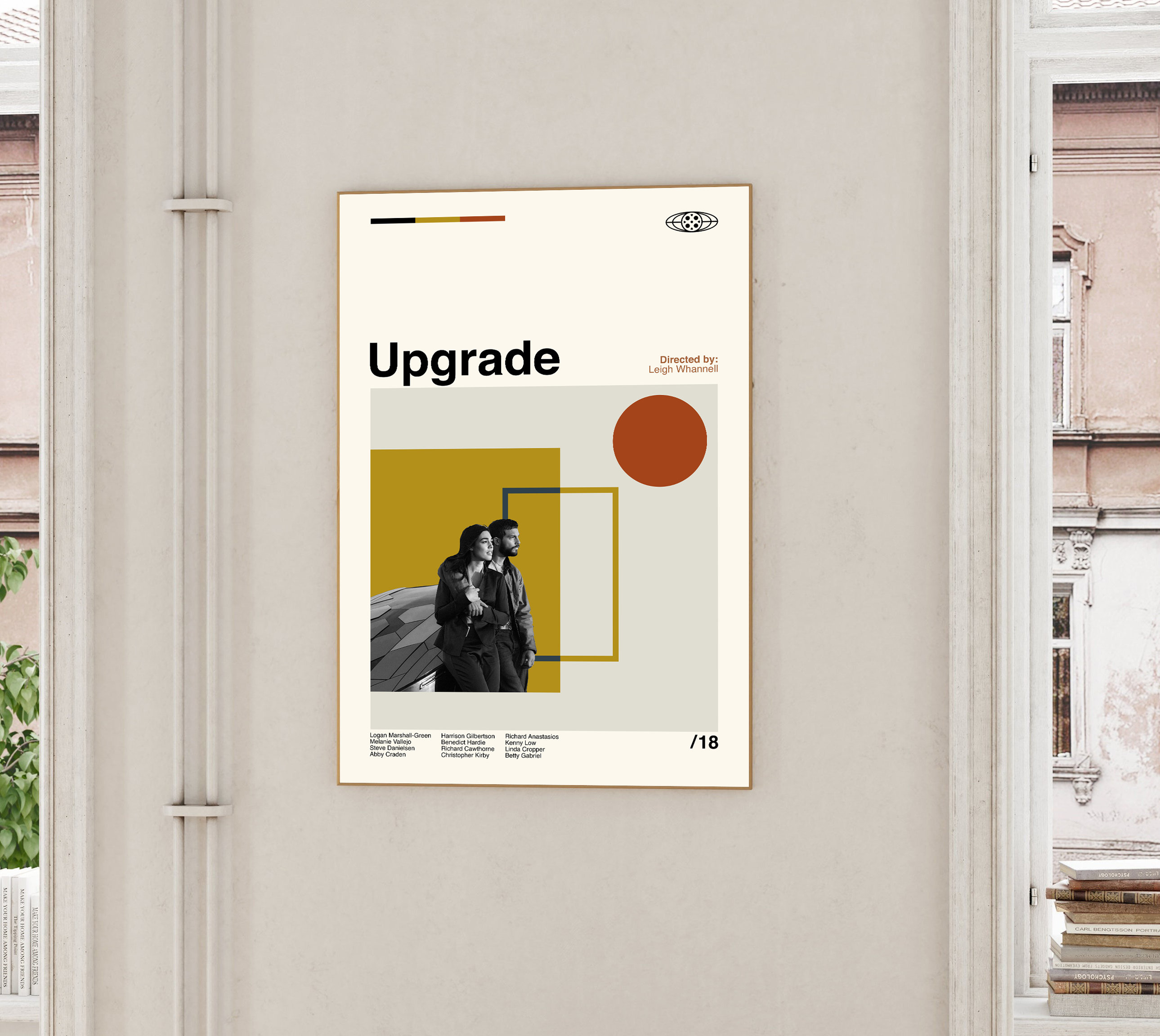 Upgrade Poster, Upgrade Movie Poster, Movie Poster, Midcentury Art ...