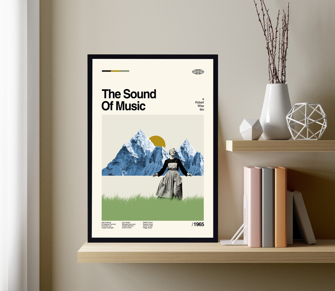 The Sound of Music Poster, the Sound of Music Print, Movie Poster ...