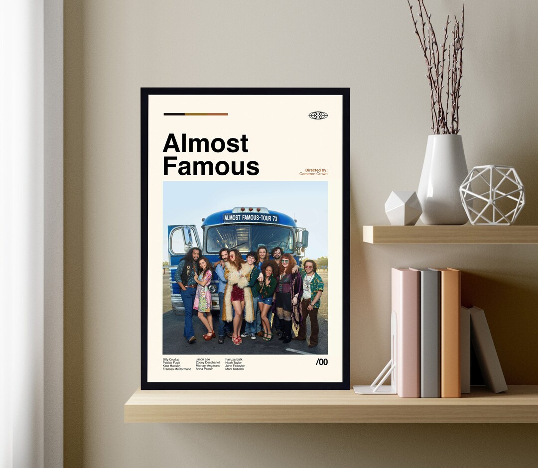 Almost Famous Poster, Almost Famous Print, Cameron Crowe, Movie Poster ...