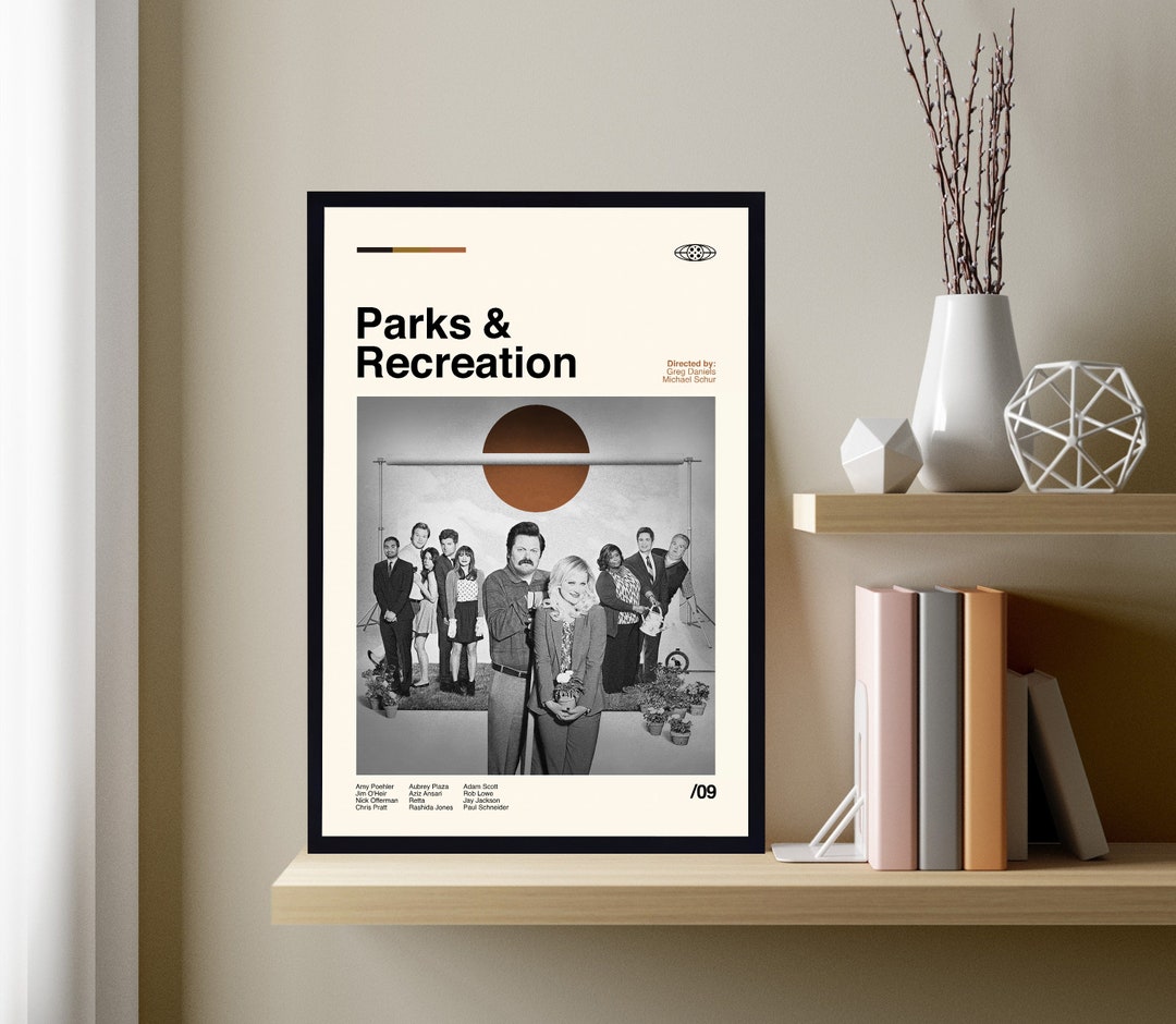 Park and Recreation Poster, Park and Rec Poster, Tv Series Poster ...