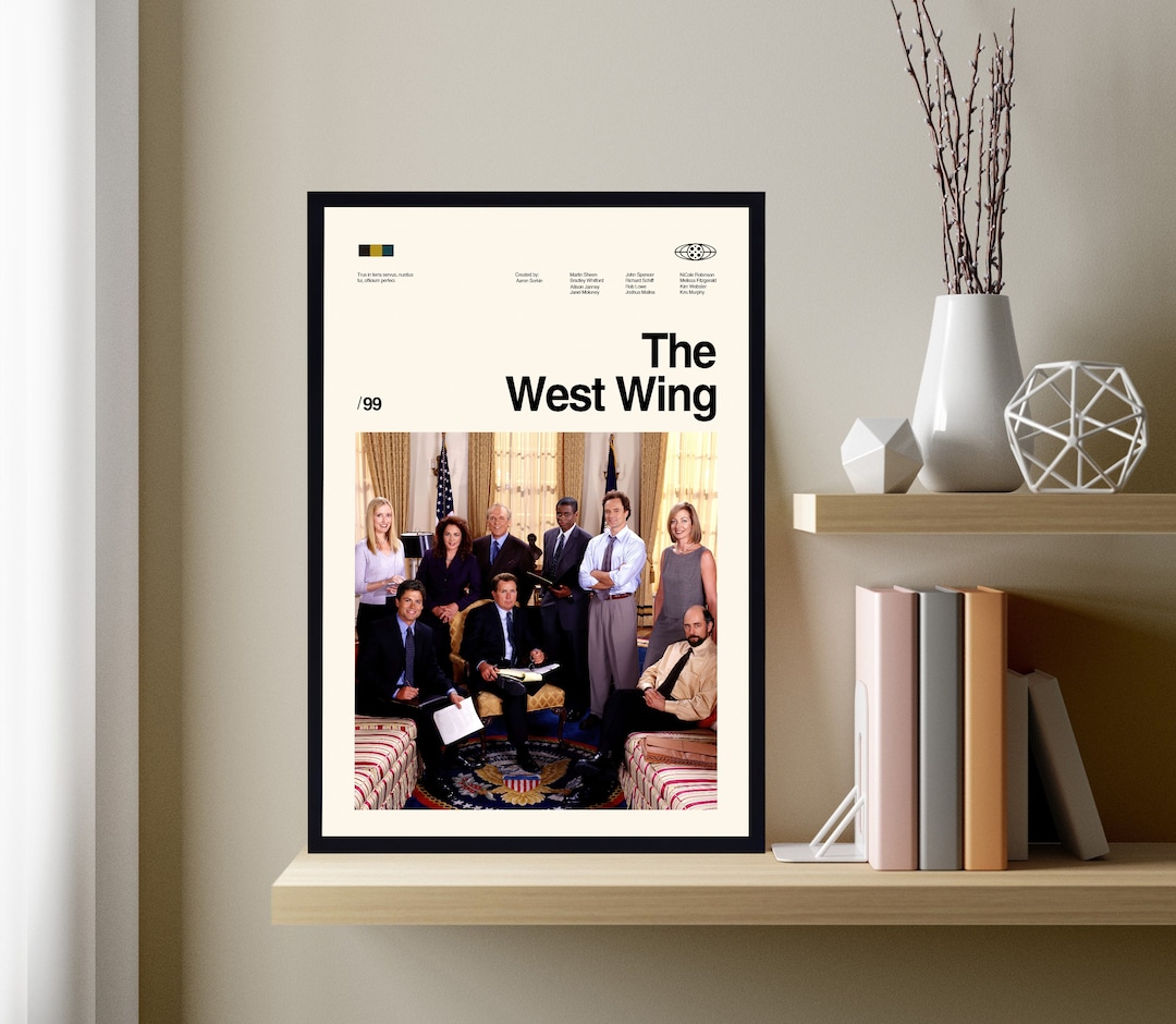 The West Wing Movie Poster, the West Wing Poster, Aaron Sorkin , Movie ...