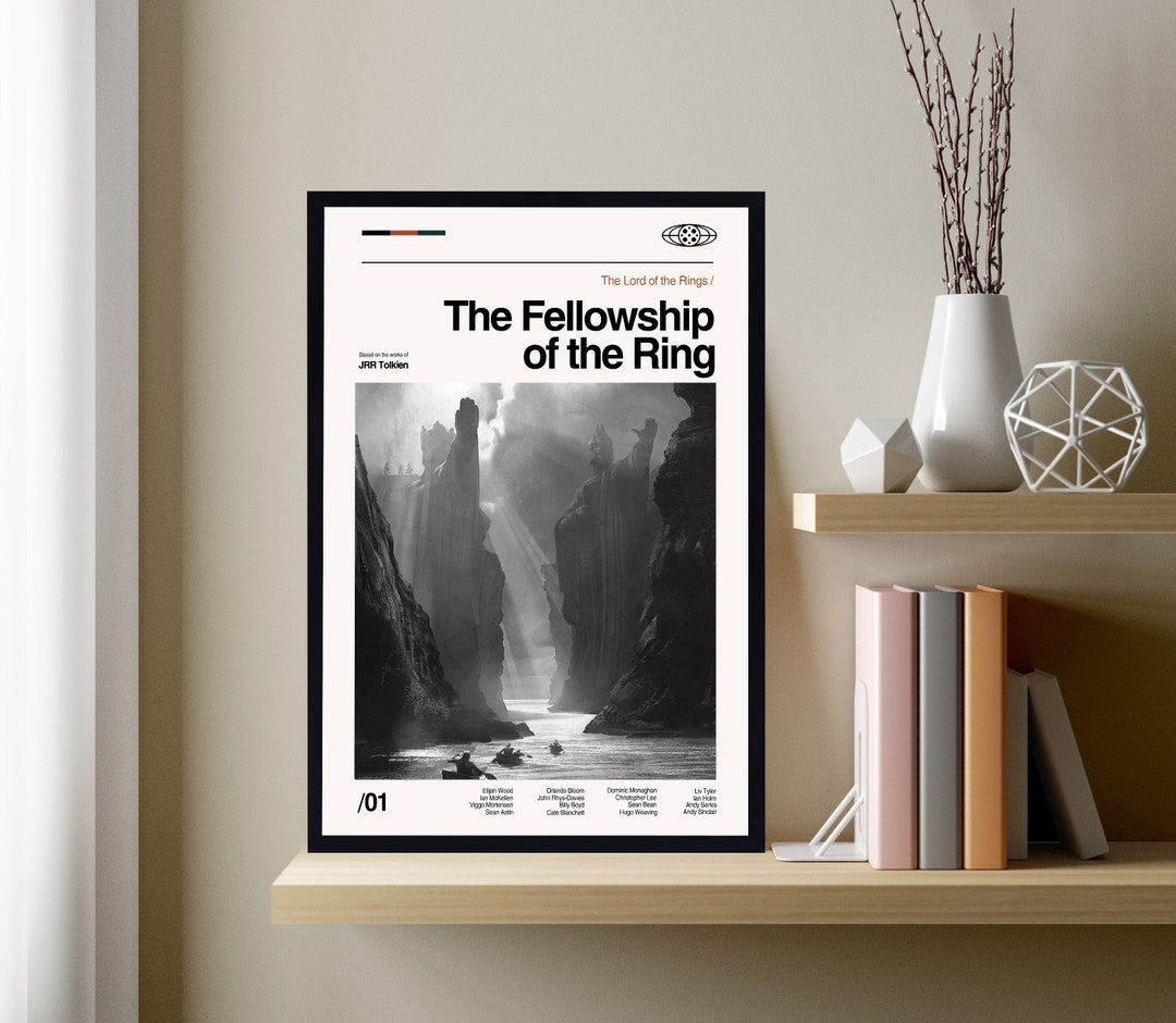 The Fellowship of the Ring Poster, the Lord of the Rings Poster, Movie ...