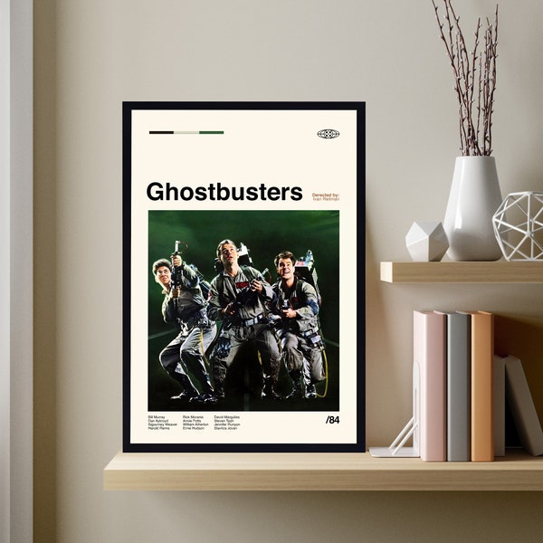 Ghostbusters Poster - Etsy