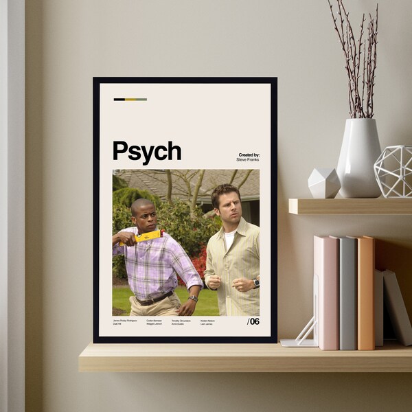 Psych Poster - Etsy
