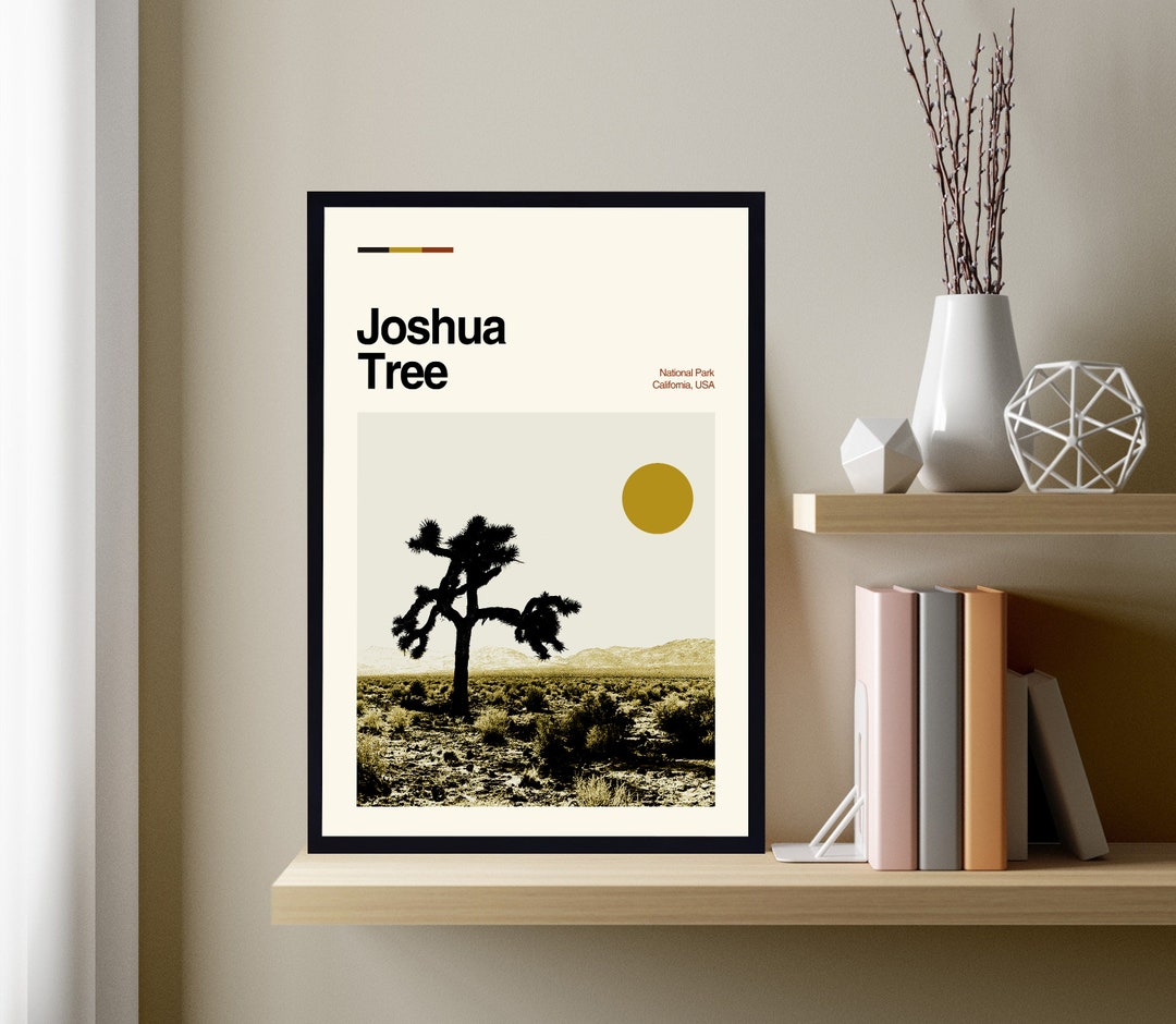 The Joshua Tree U2 Album Poster, the Joshua Tree Album Poster, Vintage ...