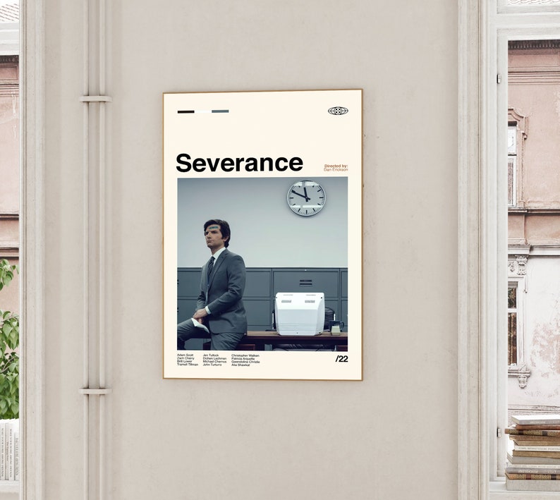 Severance Movie Poster, Severance Poster, Severance Print, Minimalist ...