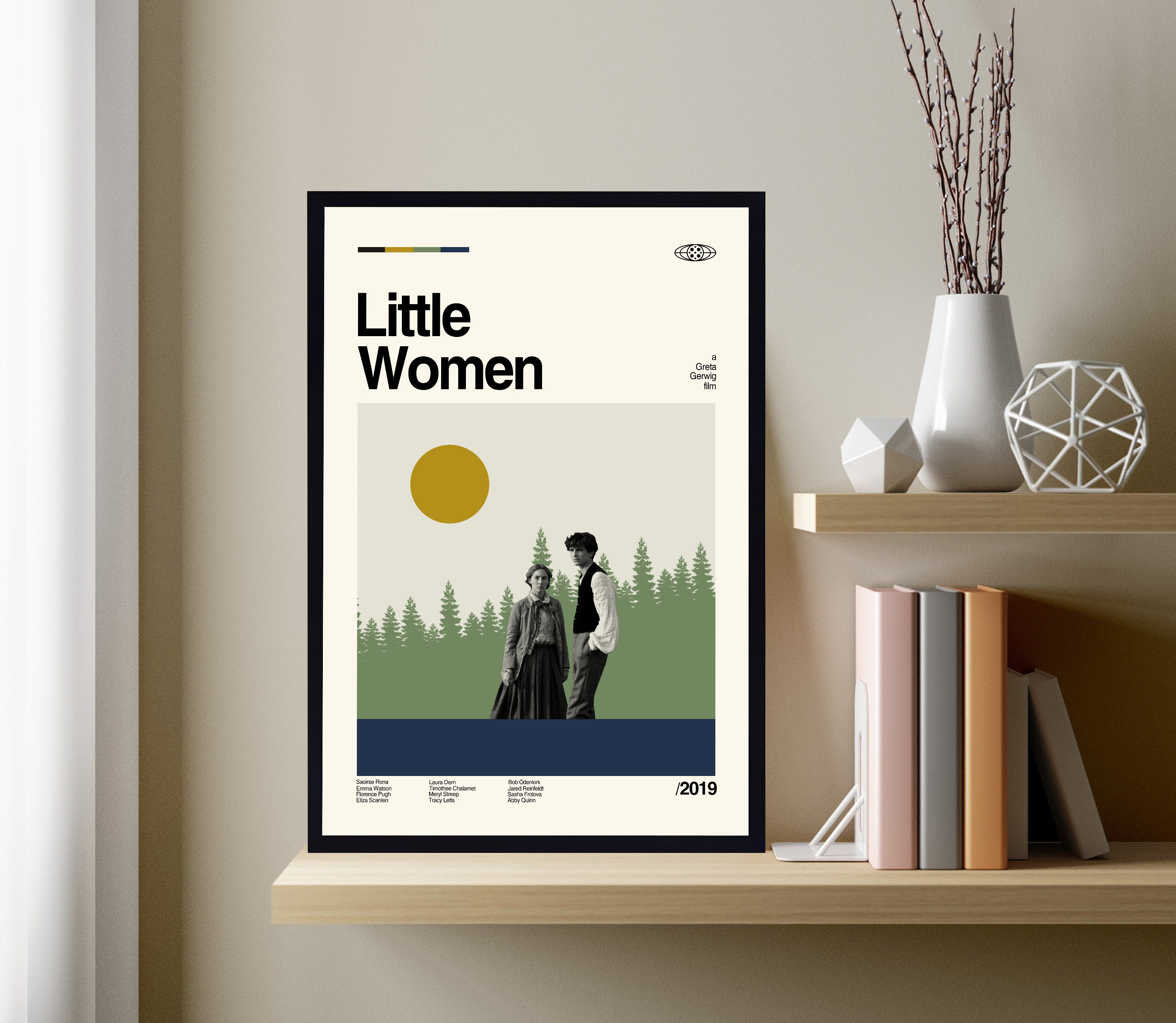 Little Women Poster, Little Women Print, Wall Art, Minimalist Movie ...
