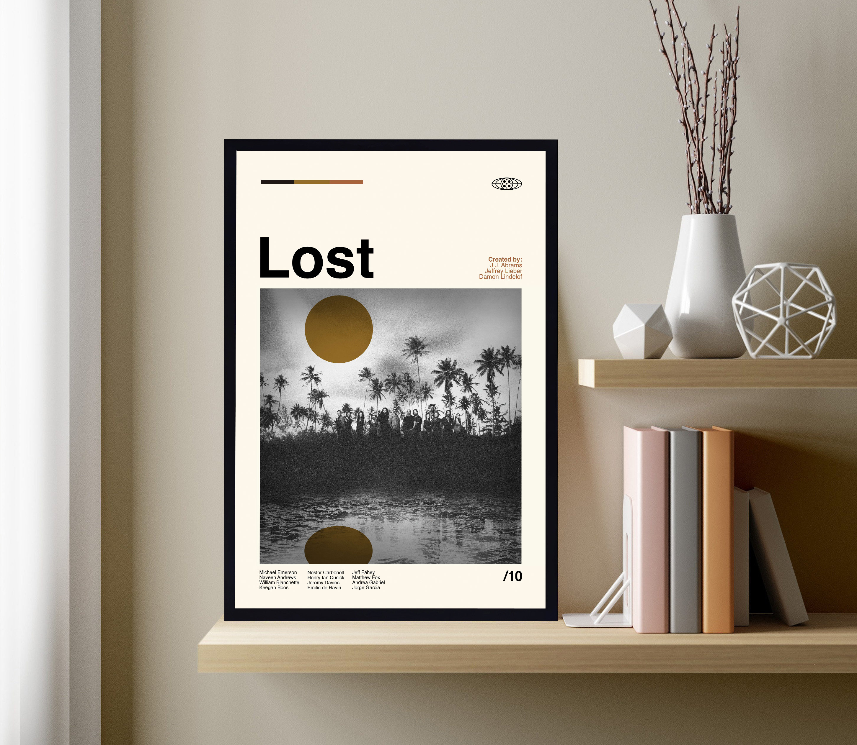 Lost Movie Poster, Lost Poster, Modern Poster, Printable Art, Digital ...