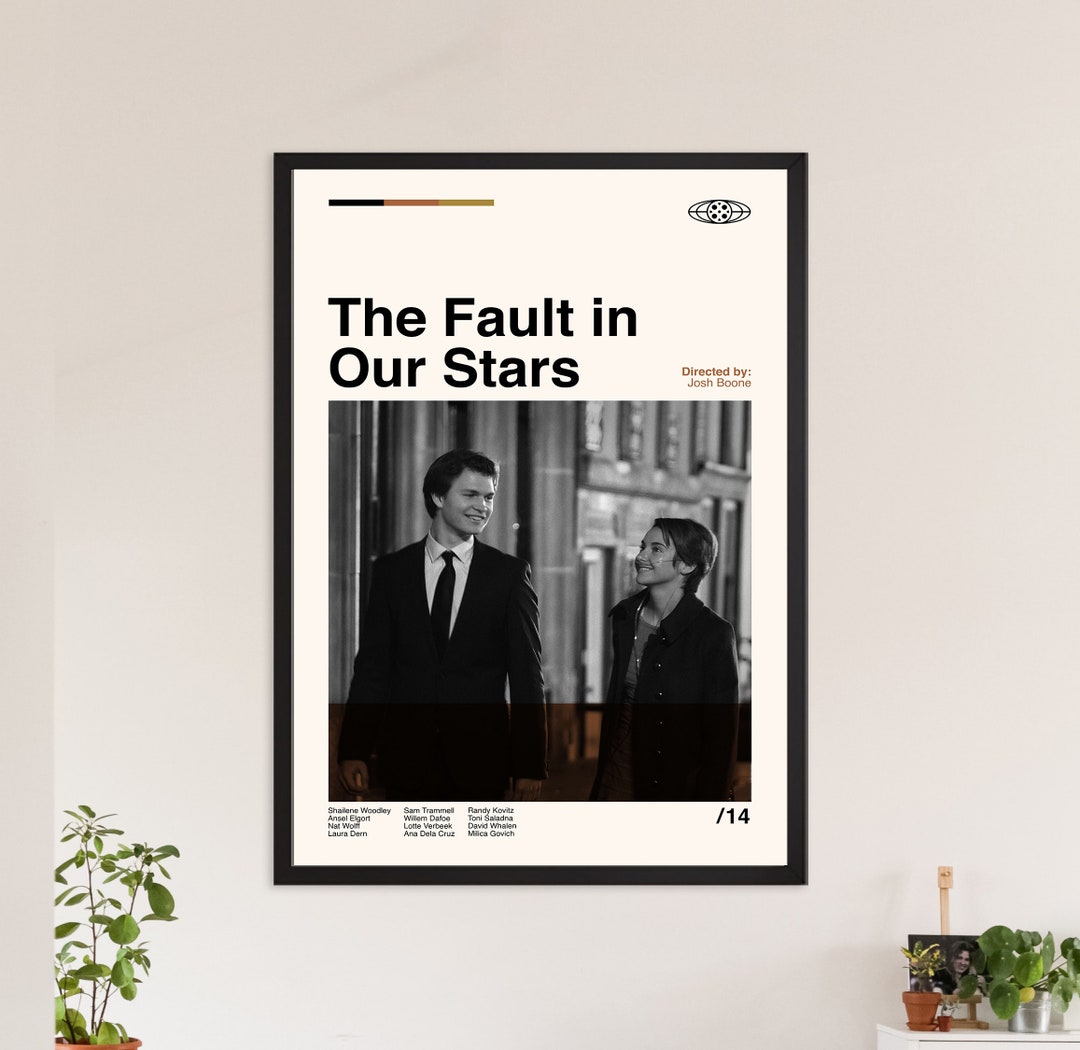 The Fault in Our Stars Poster, Josh Boone, Movie Poster, Custom Poster ...