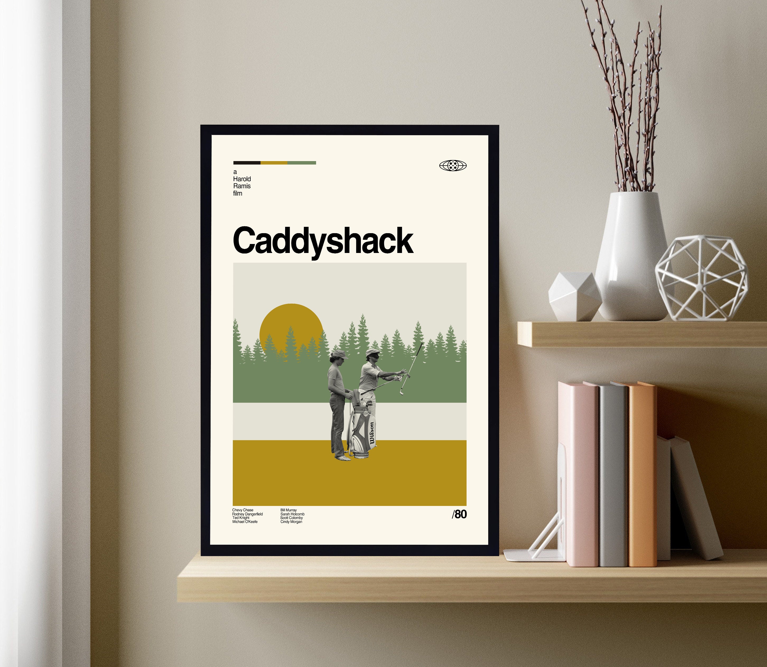 Caddyshack Movie Poster, Caddyshack Print, Caddyshack Poster sold by ...