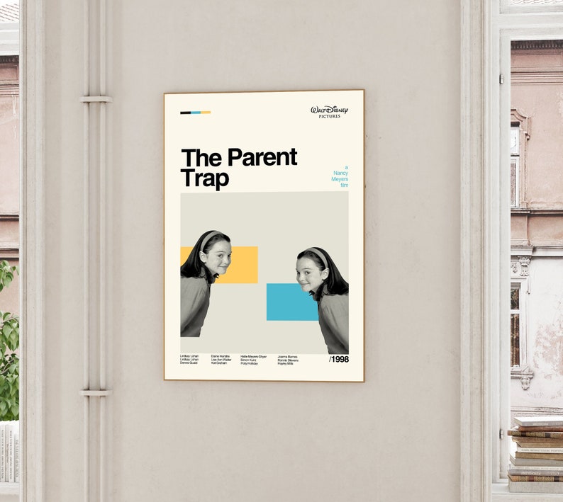 The Parent Trap Poster, the Parent Trap Movie, the Parent Trap Retro ...