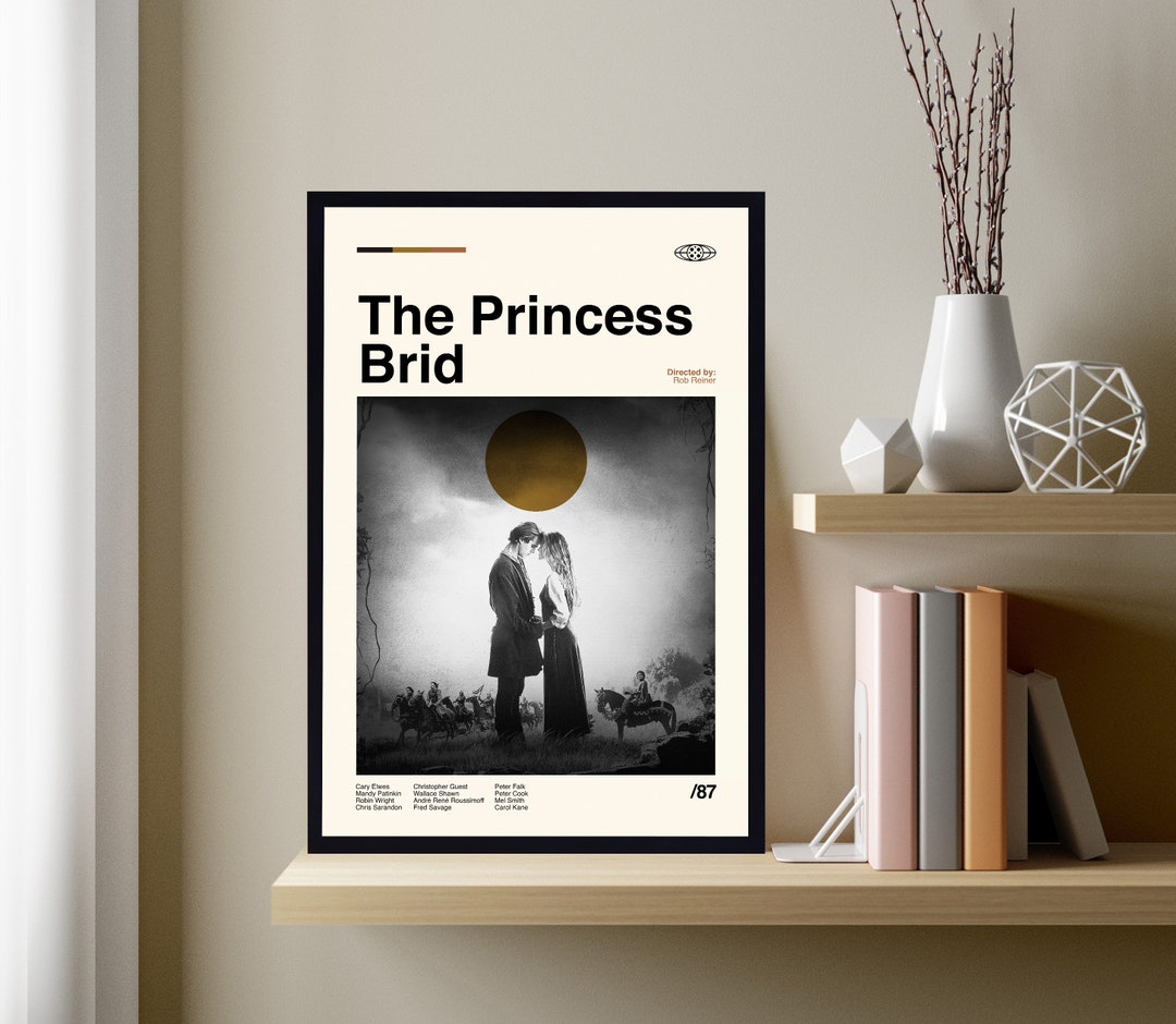 The Princess Bride Poster, Rob Reiner Poster, Movie Poster, Vintage ...