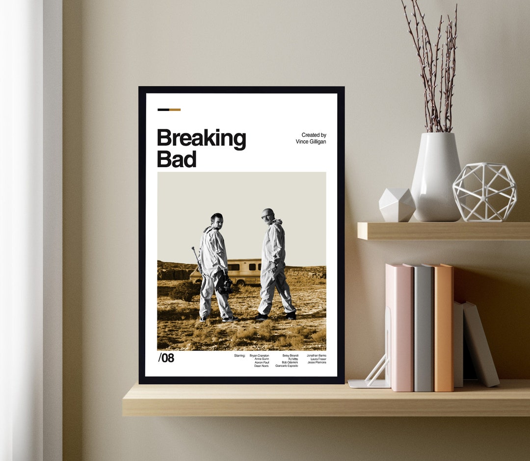 Breaking Bad Poster, Breaking Bad Print, Tv Series Poster, Minimalist ...