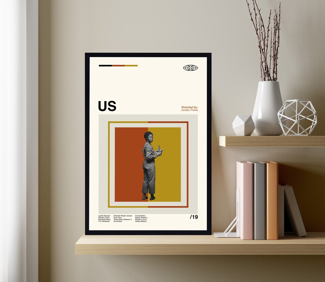 Us Movie Poster, Us Poster, Jordan Peele Poster, Movie Poster ...