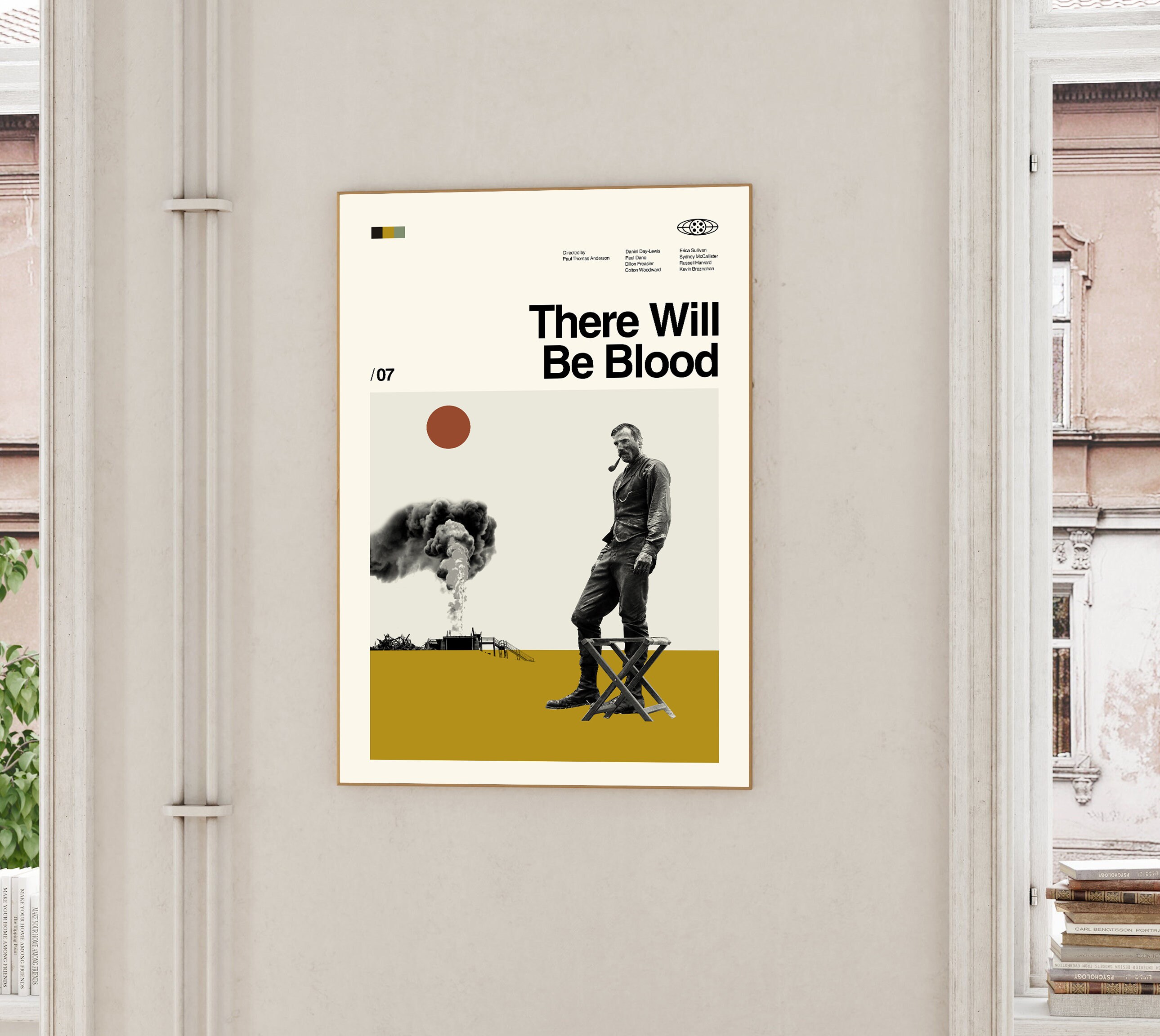 There Will Be Blood Movie, Paul Thomas Anderson, Movie Poster, Retro ...