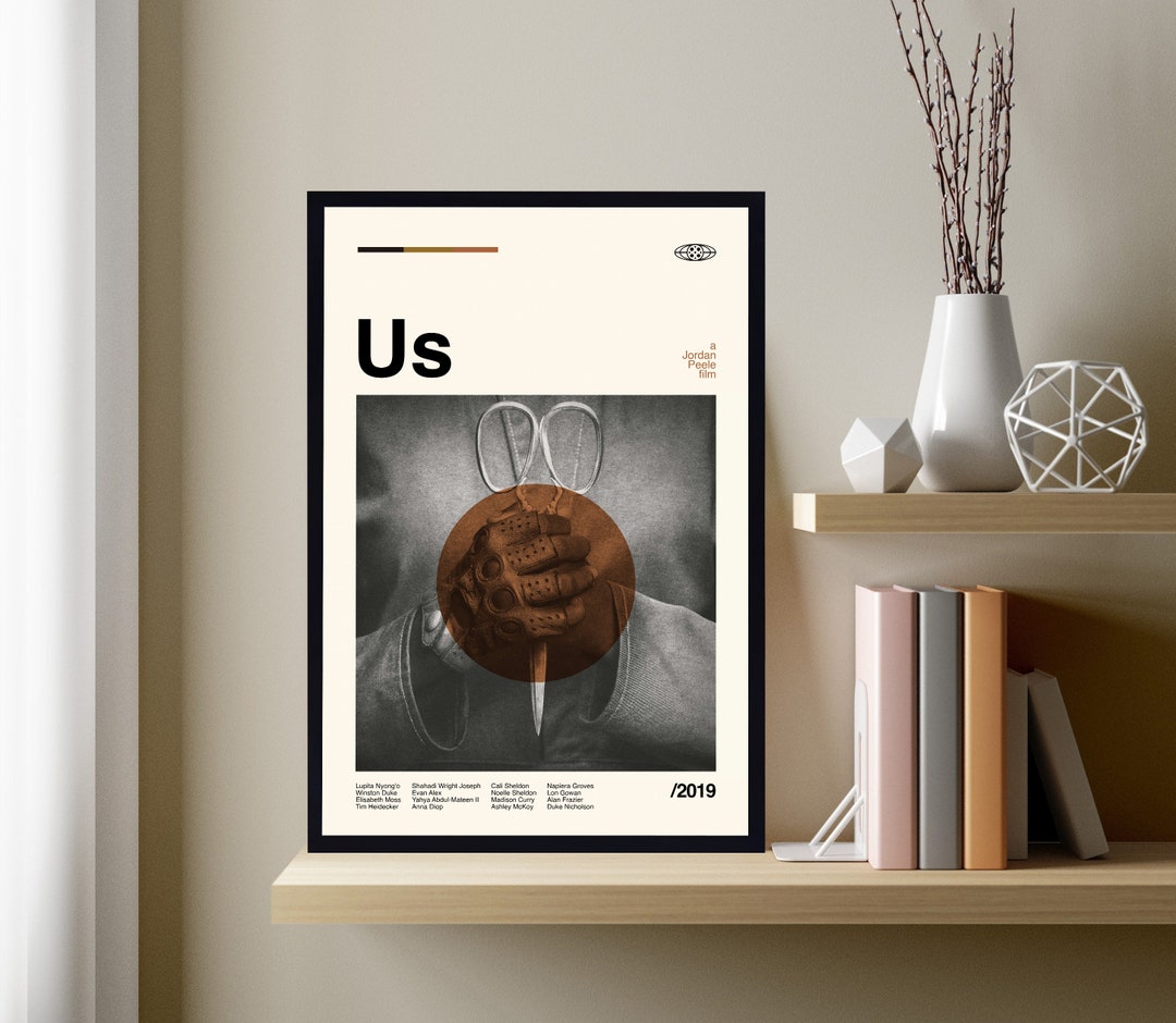 Us Movie Poster, Us Poster, Jordan Peele Film Poster, Minimalist Art ...