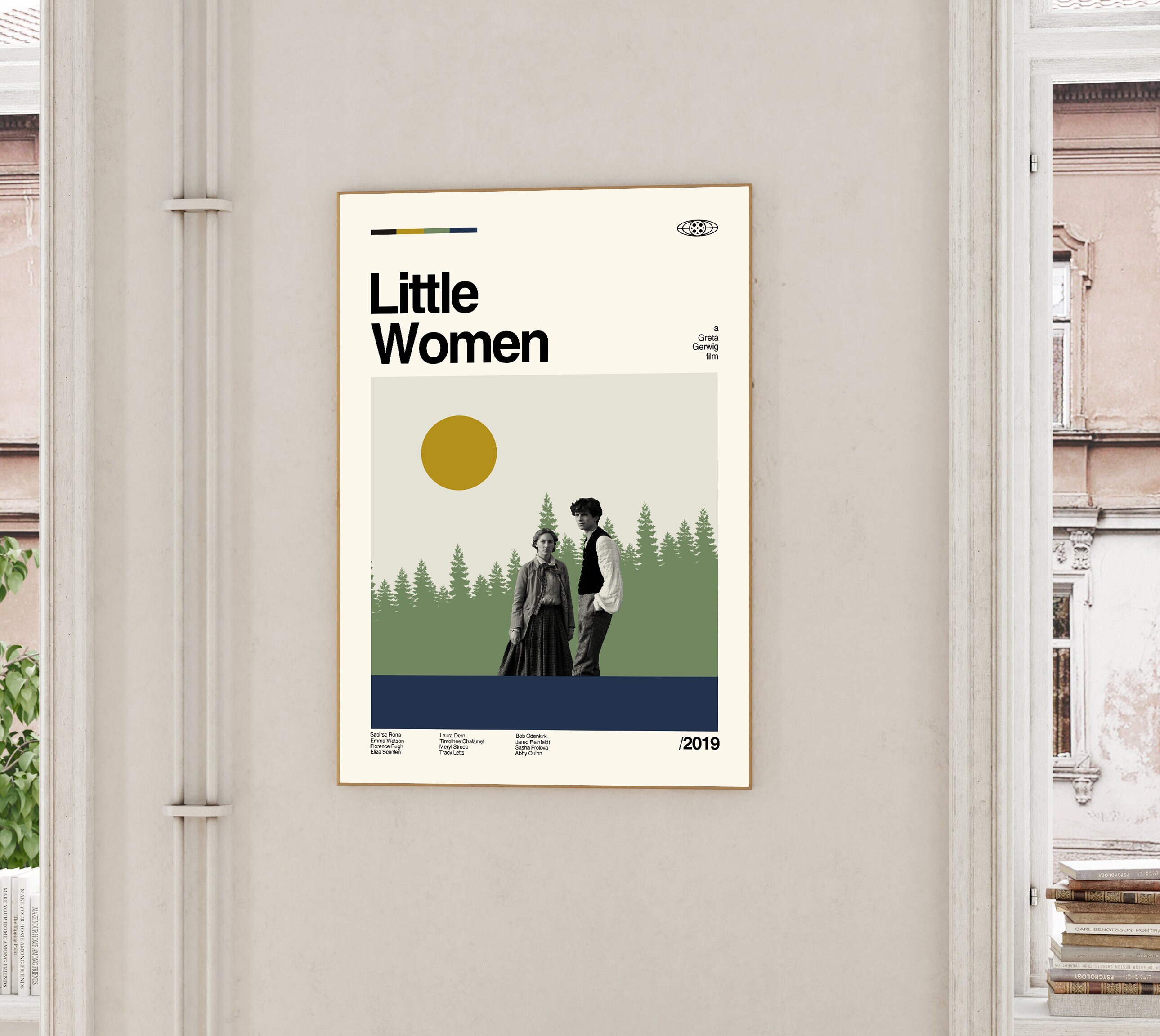 Little Women Poster, Little Women Print, Wall Art, Minimalist Movie ...