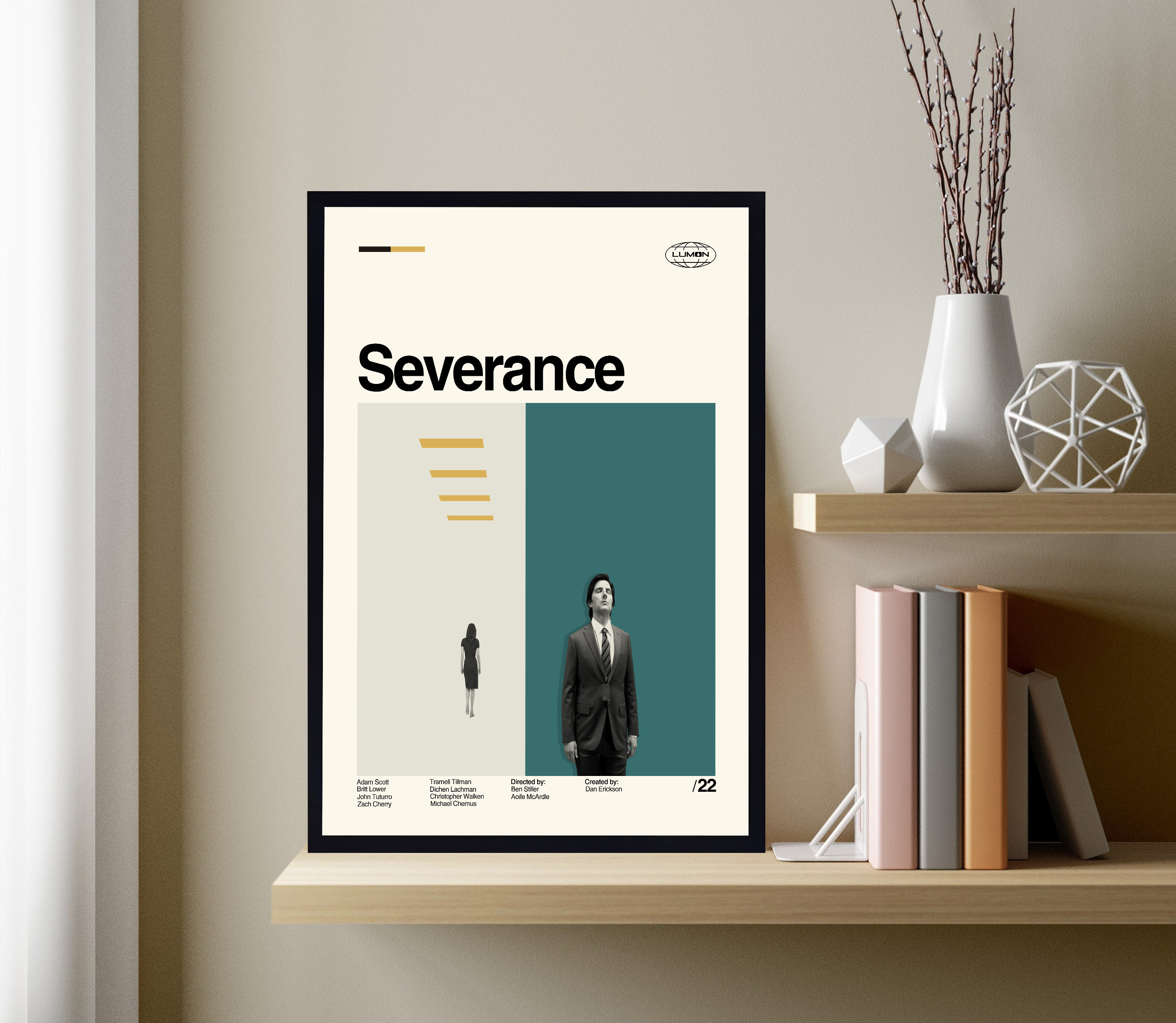 Severance Poster, Severance Movie, Modern Vintage, Movie Poster ...