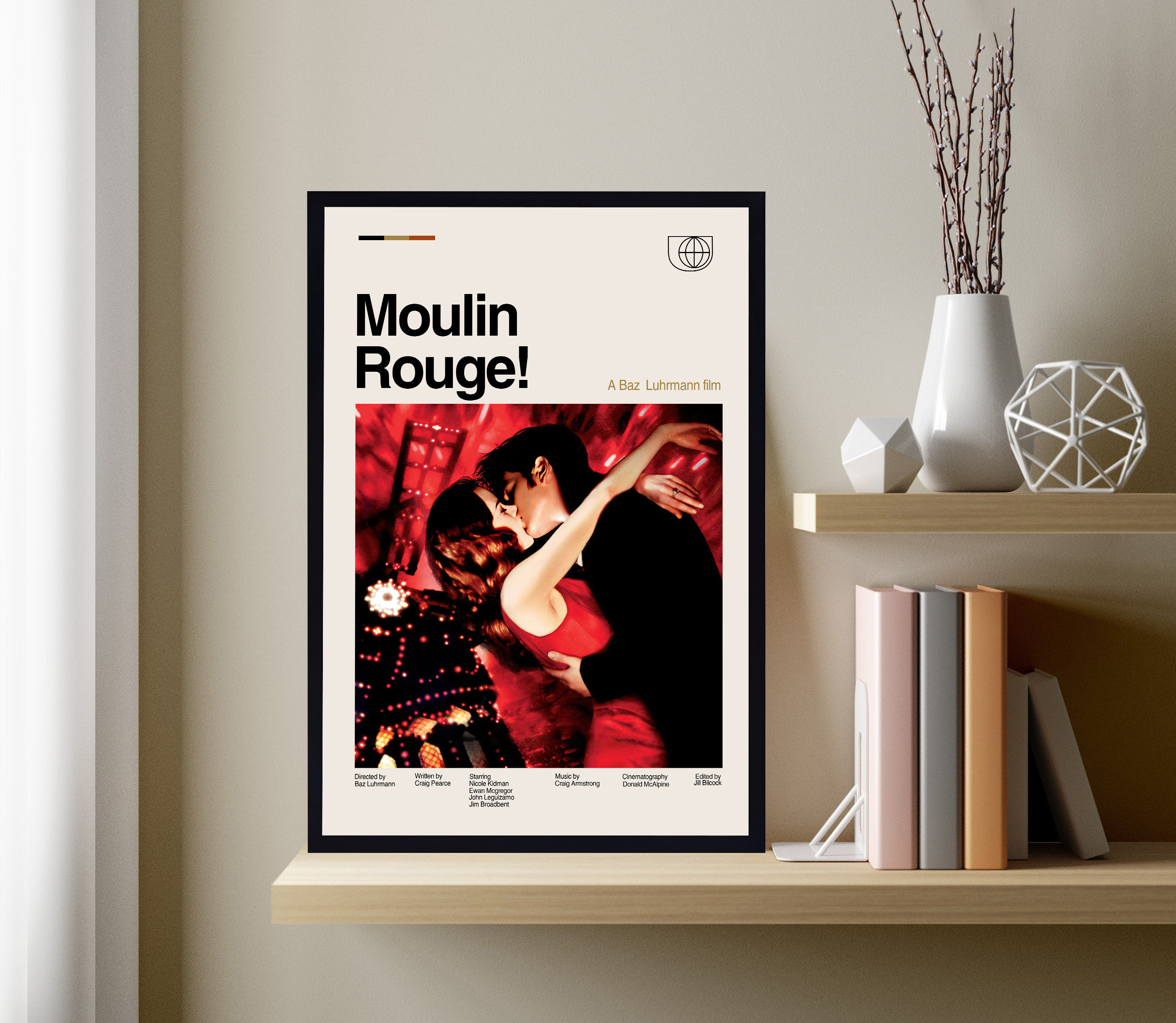 Moulin Rouge Poster, Moulin Rouge Print, Baz Luhrmann, Vintage Poster ...