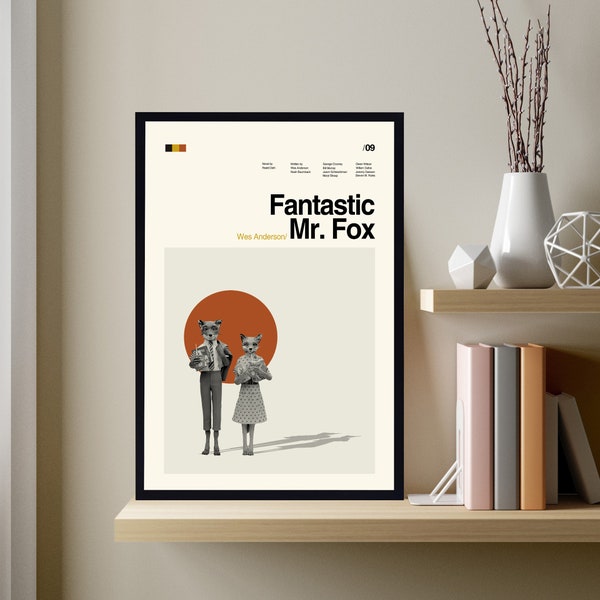 Mr Fox Poster - Etsy