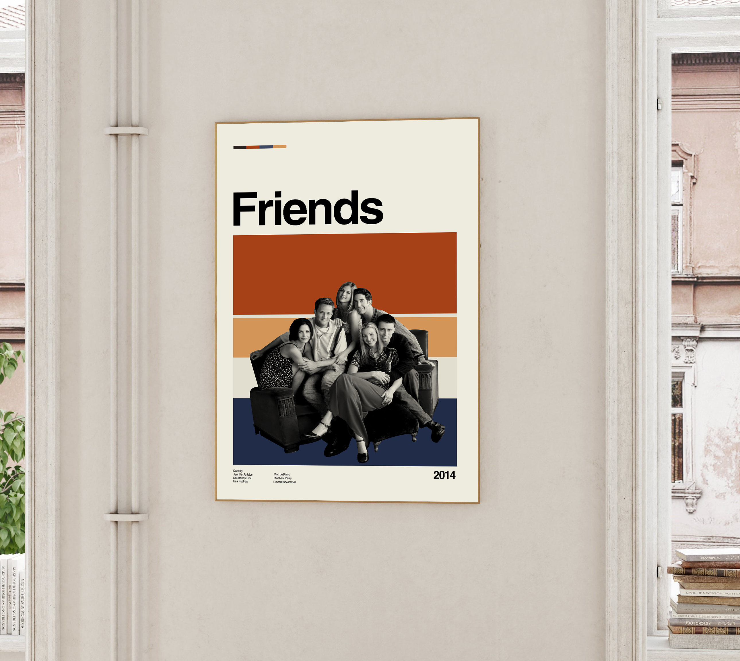 Poster Friends, Poster de la série télévisée Friends, Poster de film ...