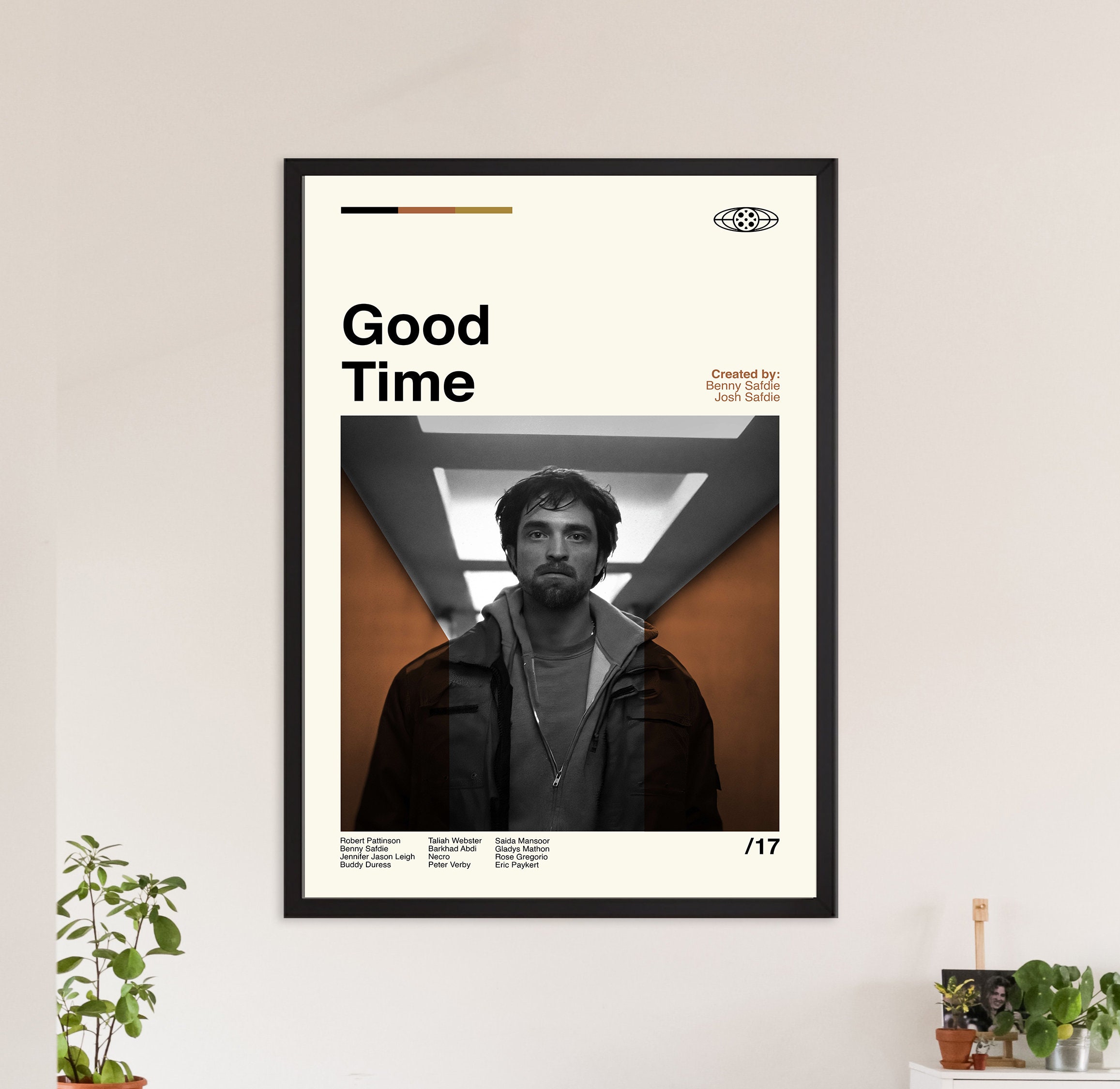 Good Time Movie Poster, Good Time Poster, Midcentury Art, Vintage ...