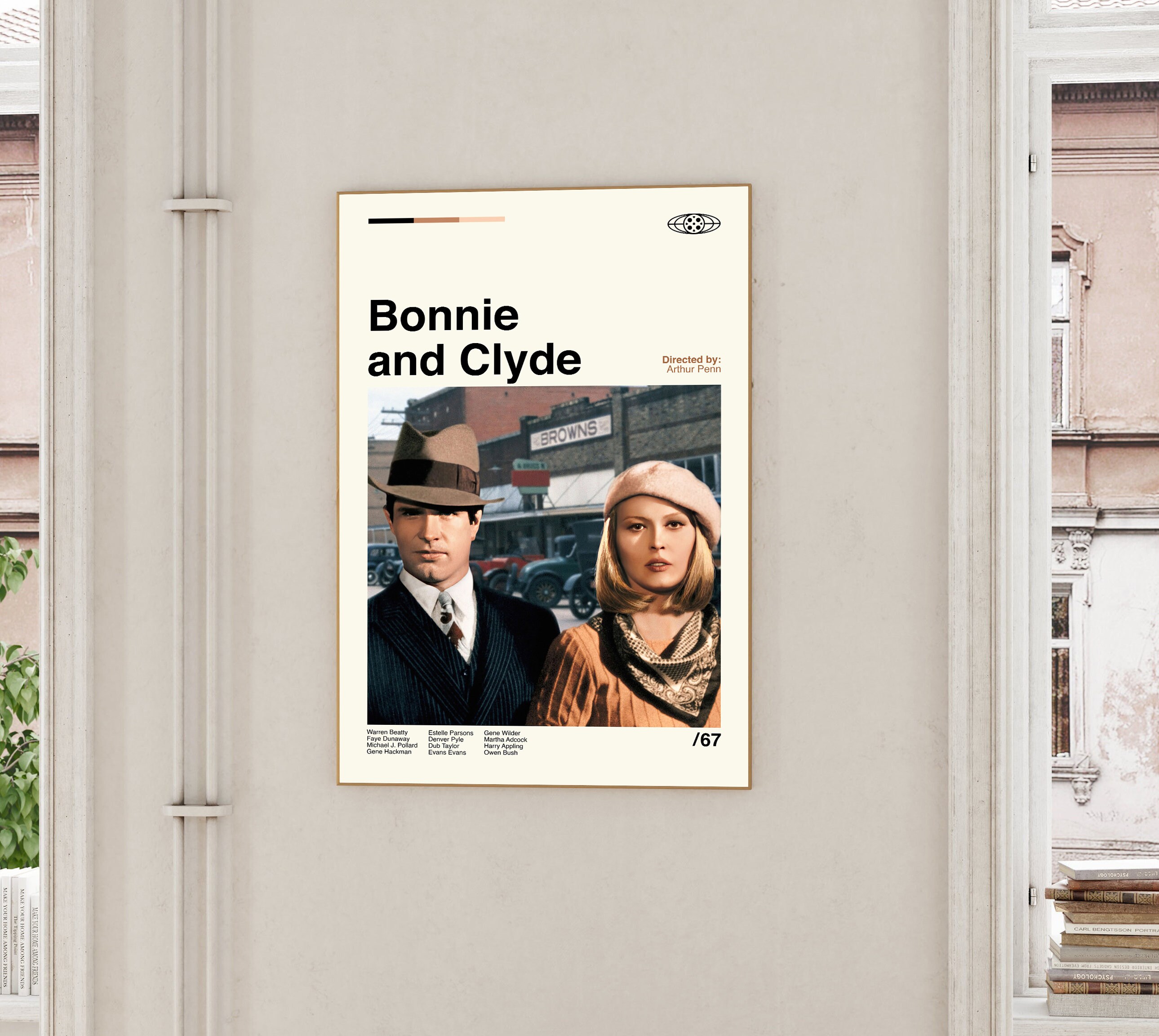 Bonnie and Clyde Poster, Bonnie and Clyde Print, Bonnie and Clyde Art ...